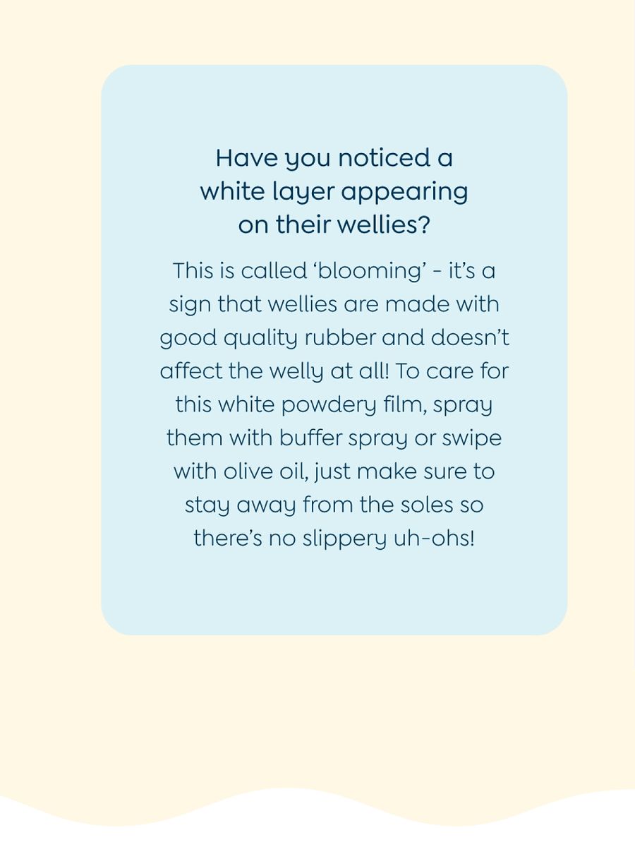 How to store wellies